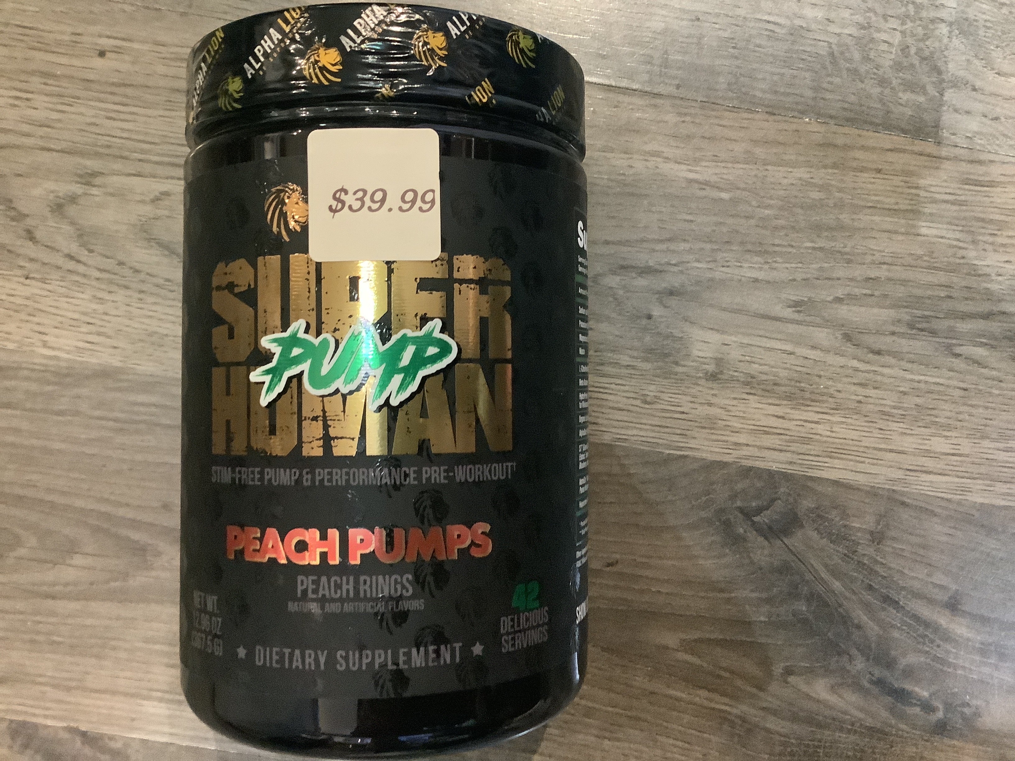 Alpha Lion Super PUMP Human Peach Pumps – RockRiver Wellness
