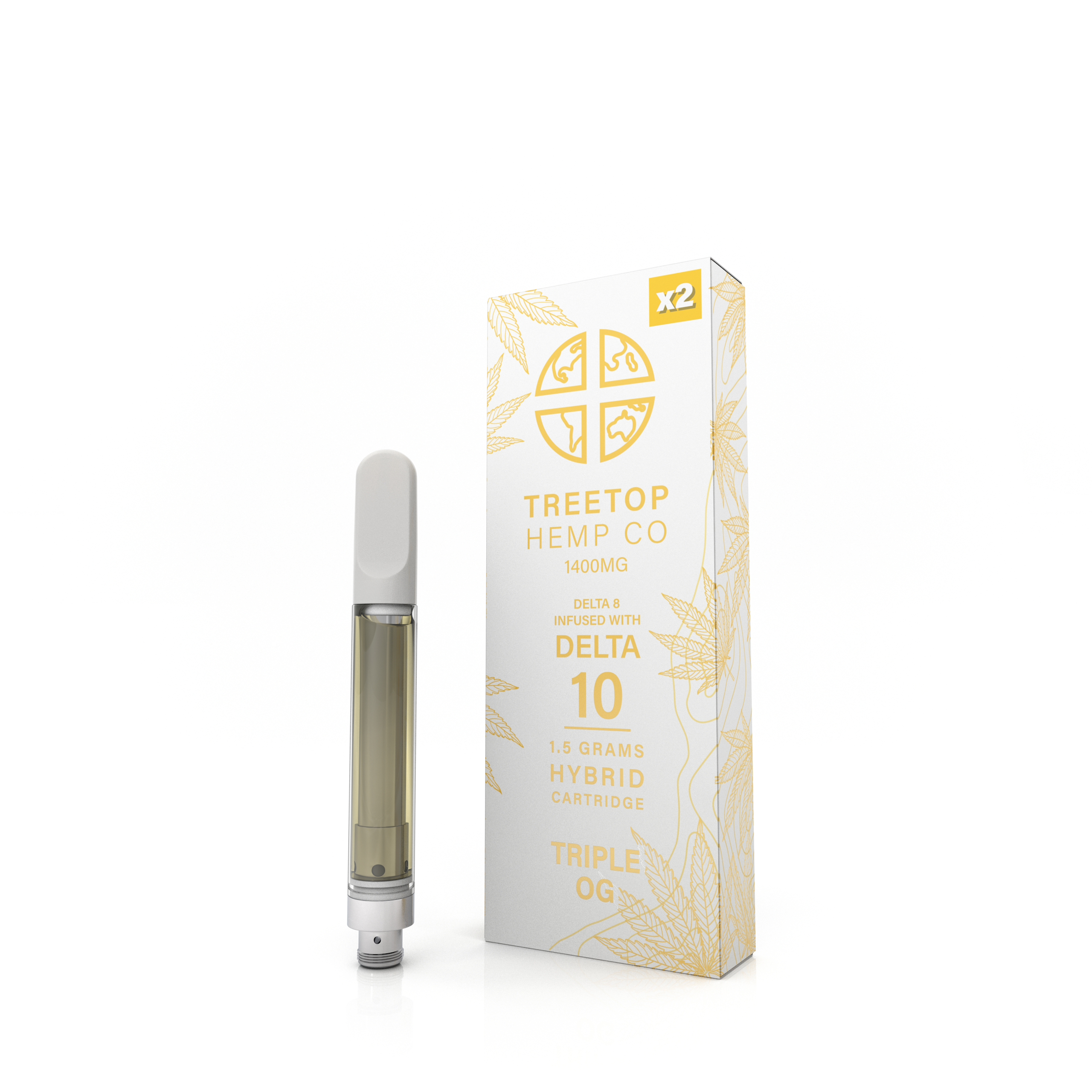 Delta 10 Vape Cart - Triple OG – RockRiver Wellness